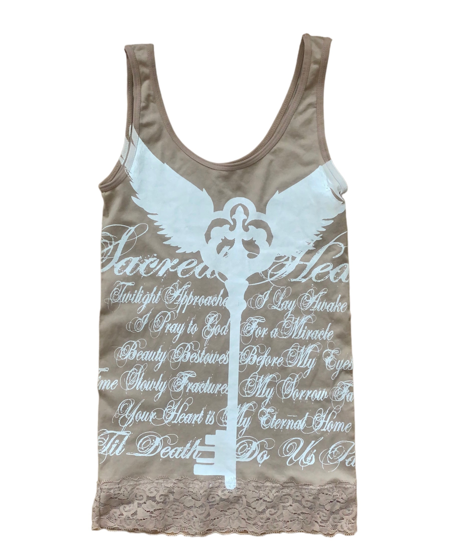 Sacred Heart Lace Tank – Bodycitated